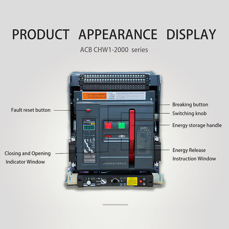 OEM/ODM CE Certified Fixed & Drawer Style ACB 3P 2000A Air Circuit ...